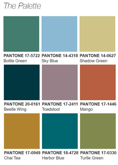 Pantone Forecasts New Palettes in PantoneView Home + Interiors 2020 ...