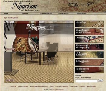 11022007 Cool Website Feature Nourison is the Grand-Daddy of them All ...